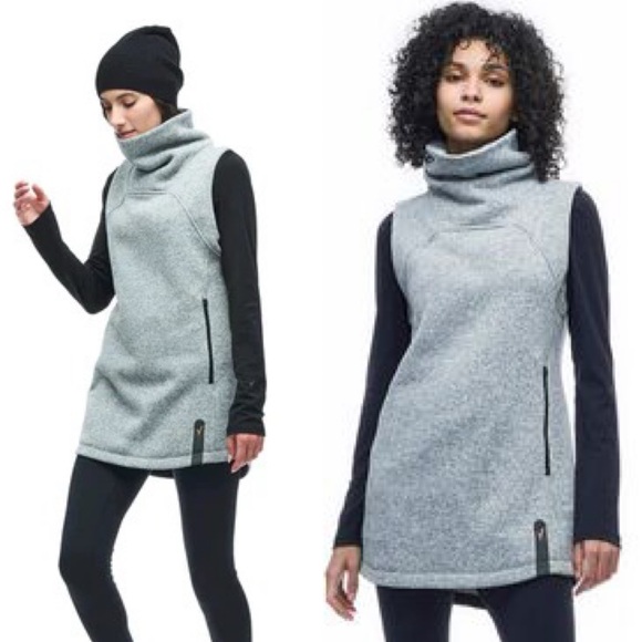 Indyeva | Jackets & Coats | Nwt Indyeva Toga Fleece Tunic Vest | Poshmark